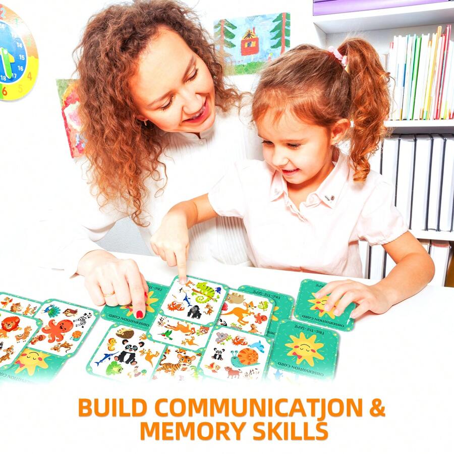 [Certified For Children]55pcs Preschool Flash Cards For Toddlers Ages 3 ...