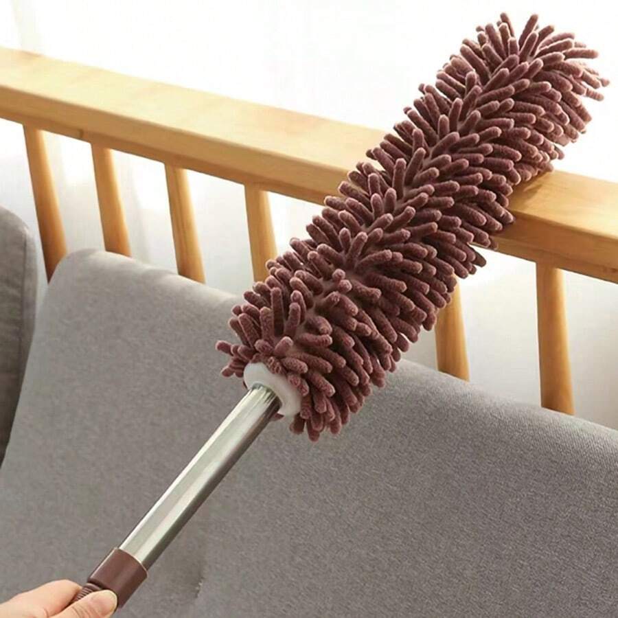 1pc, Chenille Telescopic Dust Duster, Washable Dusters, Extendable Pole ...