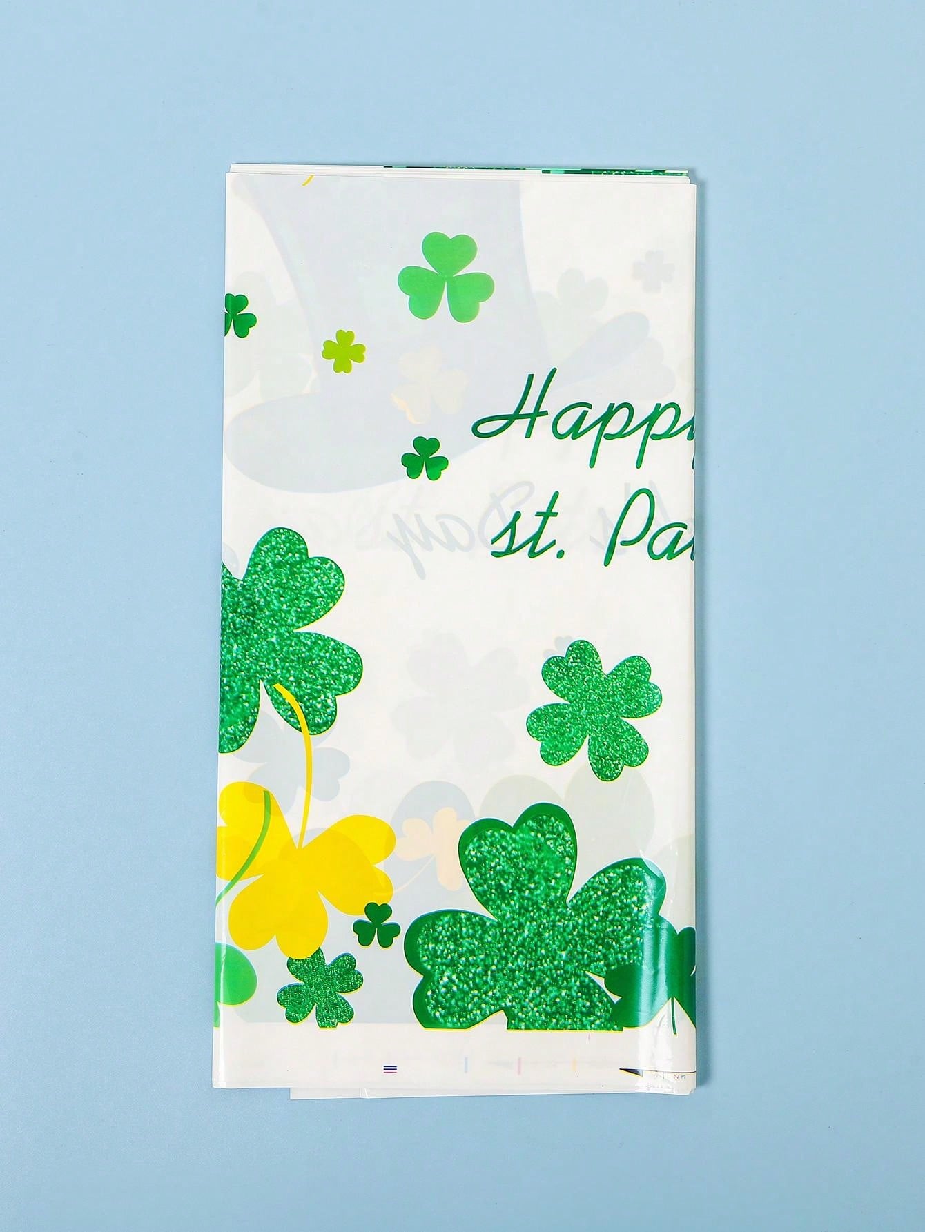 1 stuk Wegwerp tafelkleed Feest Decoraties , Groen Hoed & Klaver ...