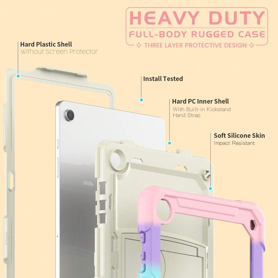 Tablet Protective Case With Stand Compatible With Samsung Galaxy Tab A9 ...