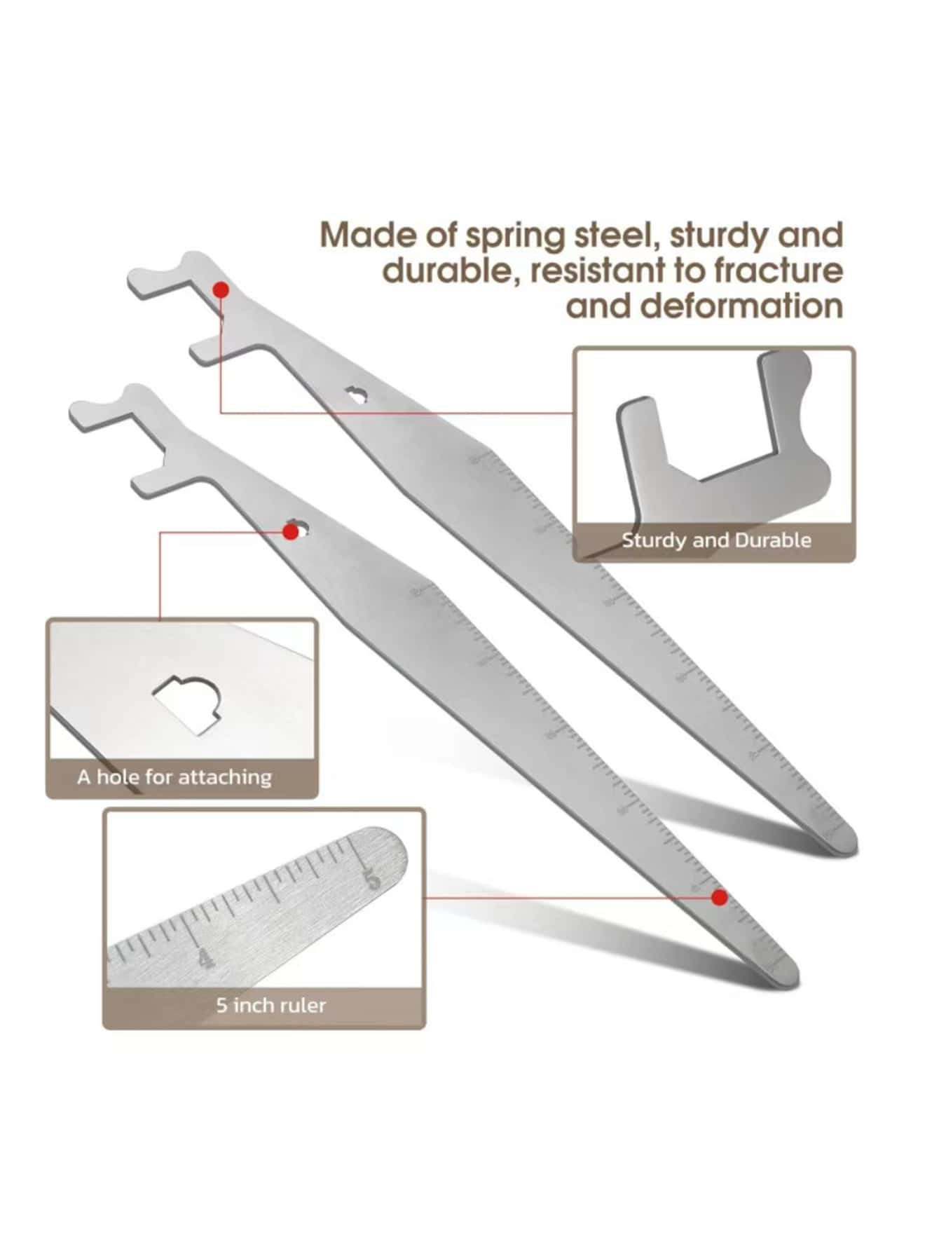 1pc Firefighter Tool, Multifunctional Stainless Steel Pry Bar With ...