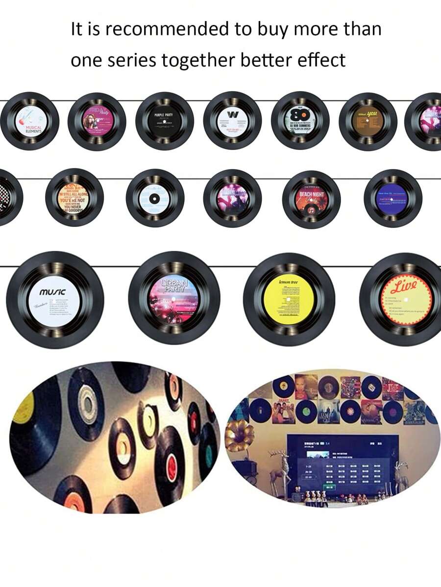 1pc-Vinyl Record Wall Decor, Wall Hanging Vinyl Record, Record Wall ...