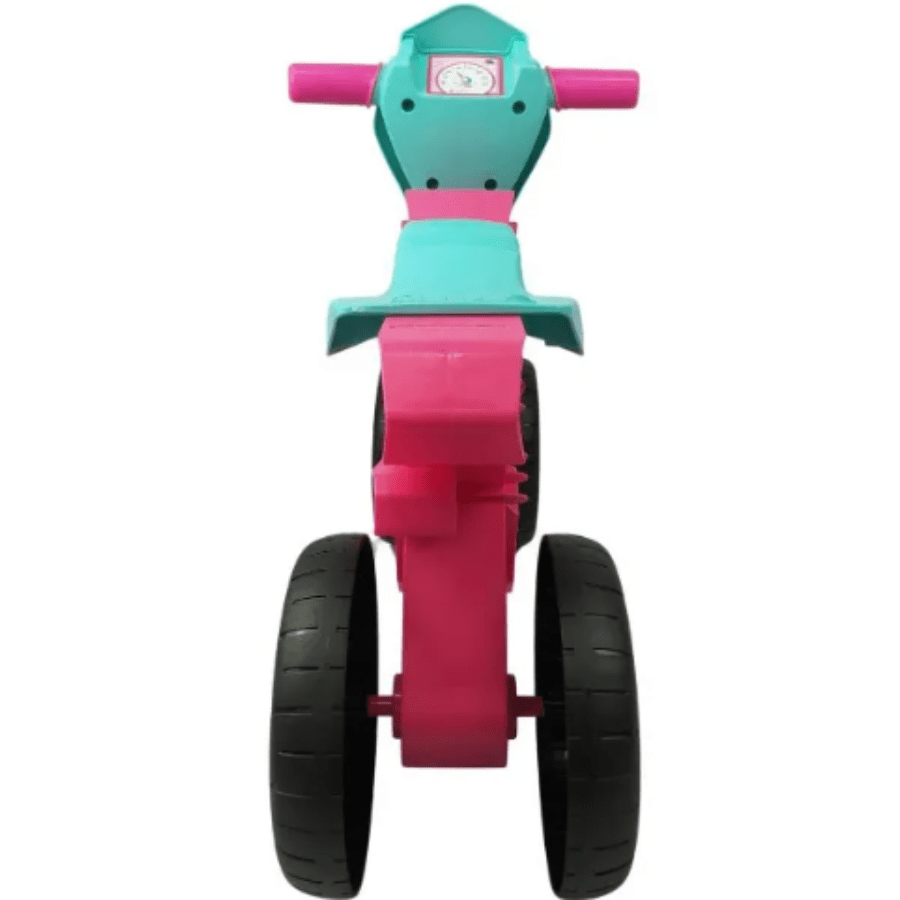 Totokross Motoca de Equilíbrio 4 Rodas sem Pedal Rosa | SHEIN Brasil