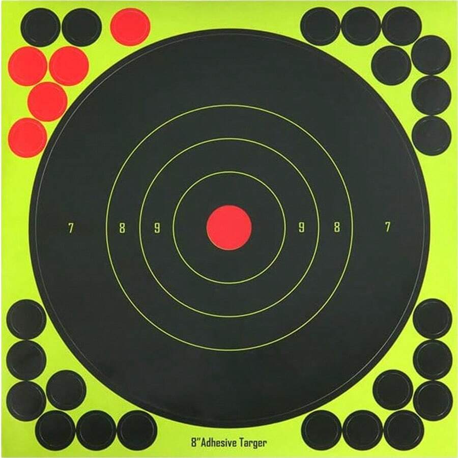 10Sheets/Pcs Shooting Target Stickers, 8 Inch Paper Target, Splattered ...