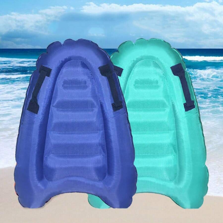 1pc Thickened Pvc Inflatable Surfing Board For Water Entertainment ...