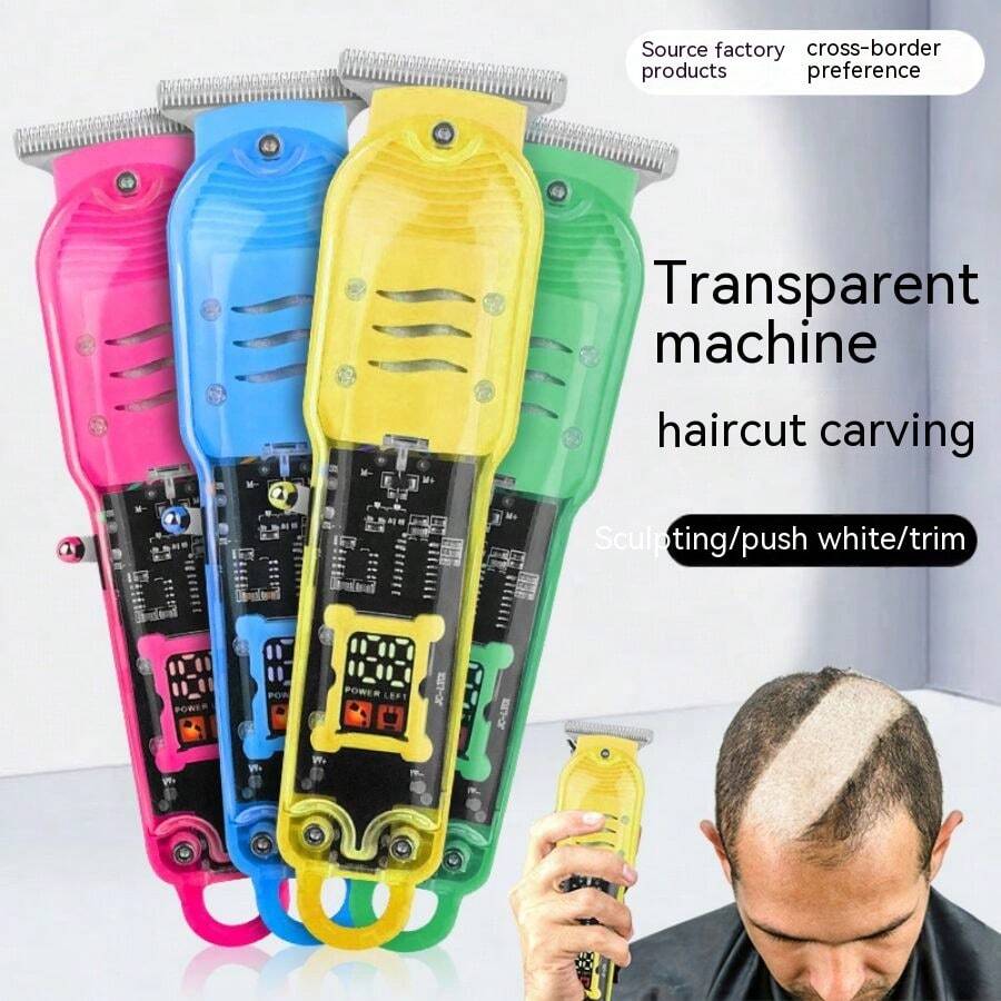 Electric Hair Clippers With Carving Blade, Professional Hair Trimmers ...