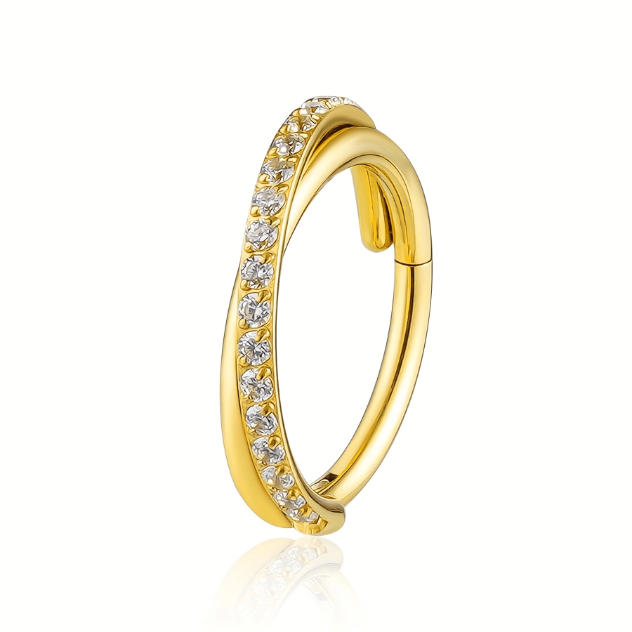 1 Pieza 16g Aro De Arete Helix Para Perforaciones De Conchas, Espiral Y ...