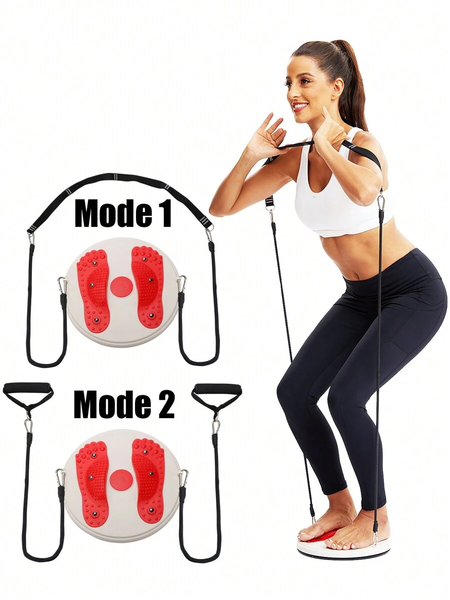 1pc Large Panel Handle Resistance Band Multi-Purpose Fitness Exercise ...