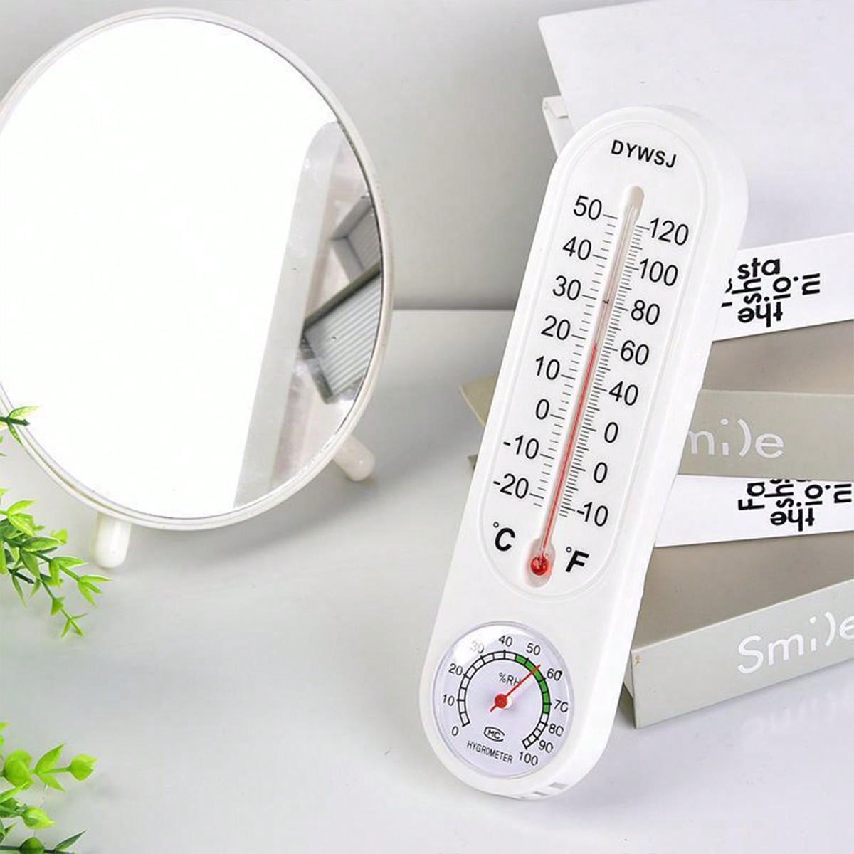Dry And Wet Thermometer Household Indoor Temperature And Humidity Meter ...