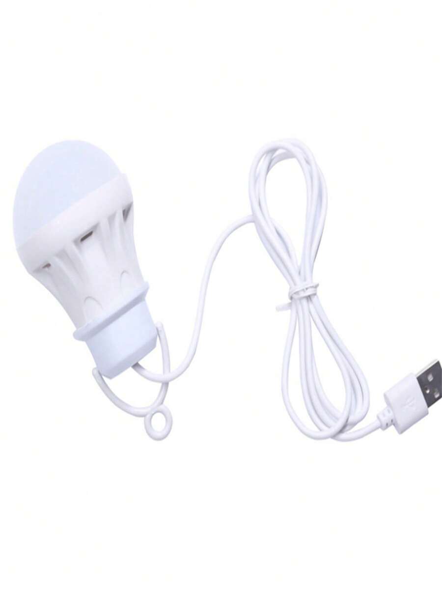 1pc 5v Usb Low Voltage Led Bulb, Powered By Camping 5v Power Bank ...