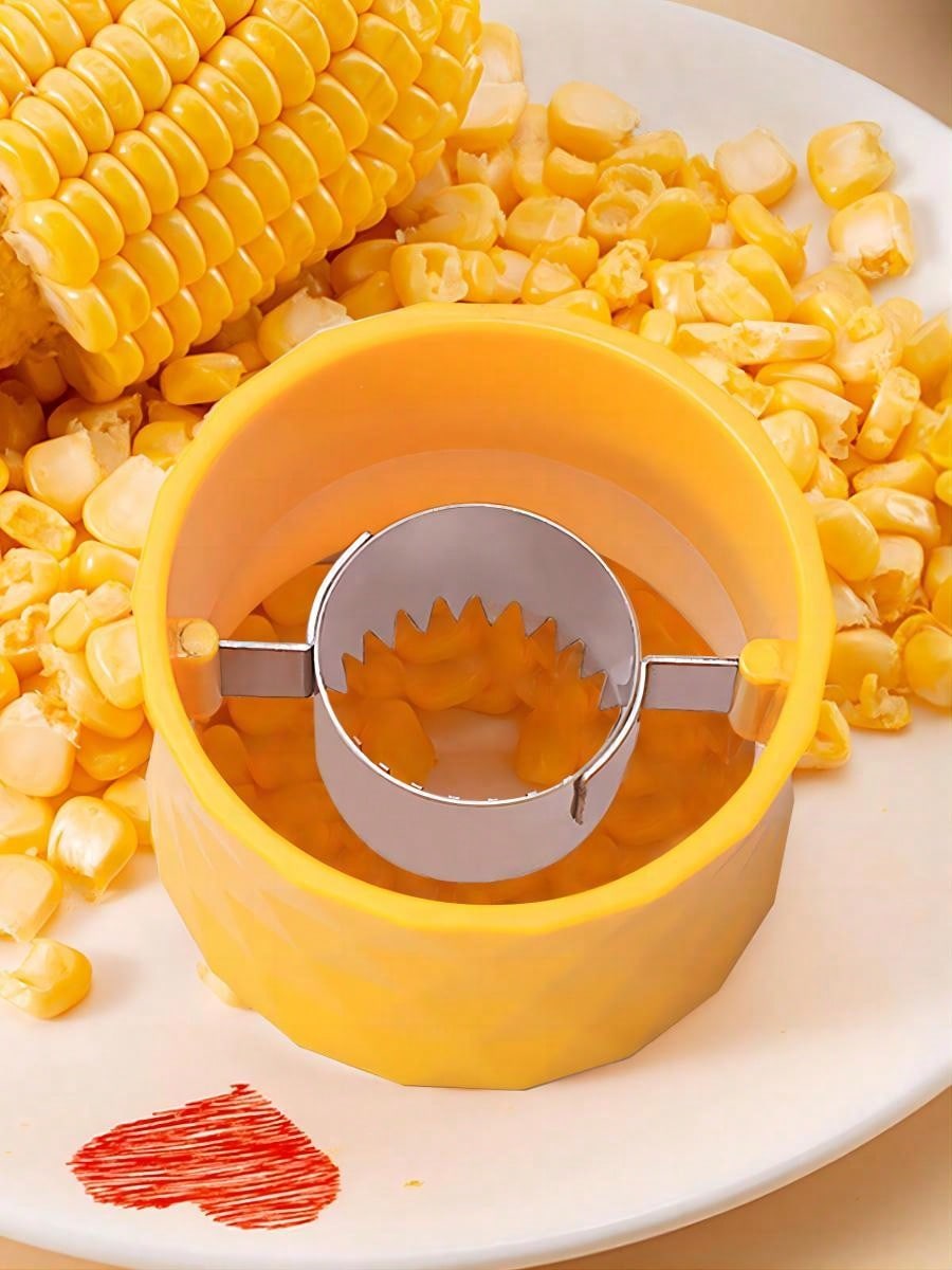 Rotary Corn Planer Plastic Home Corn Peeler Creative Corn Cob Separator ...