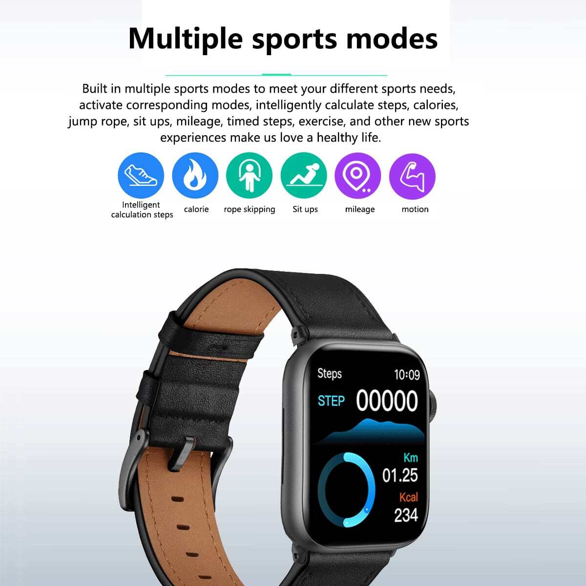 Smartwatch Para Escuchar Música, Contestar Llamadas Y Visualizar ...