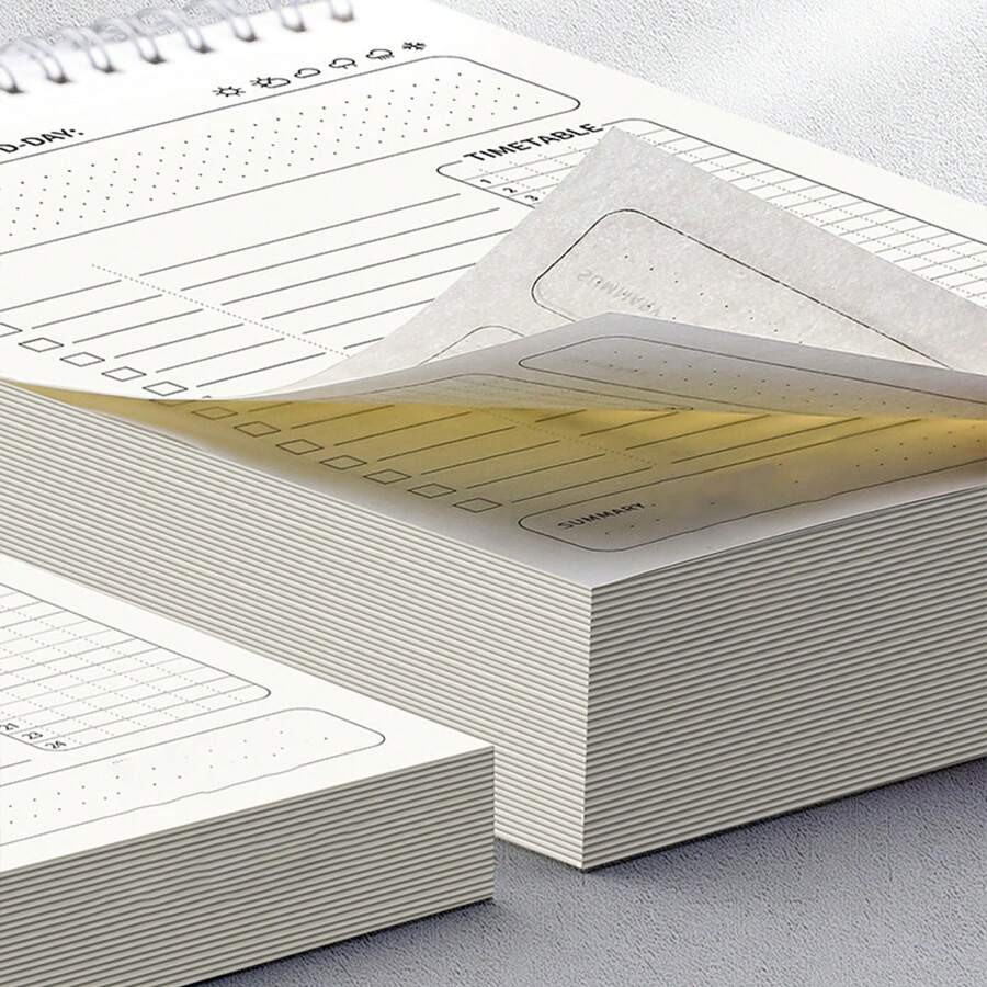 Daily Planner Notebook For 160 Days, Check-In Record For Students ...