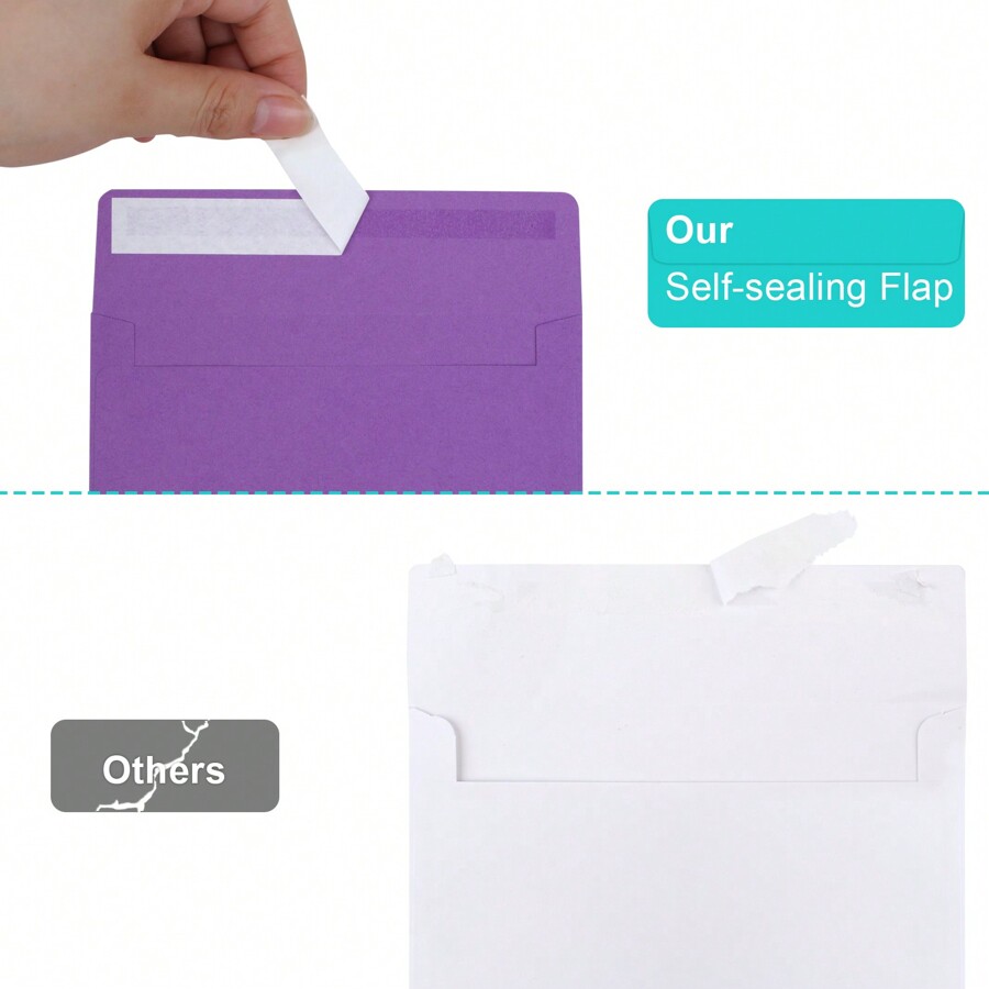 65 Pack Colored Envelopes, 4 X 6 Envelopes, Card Envelopes A4 Envelopes ...