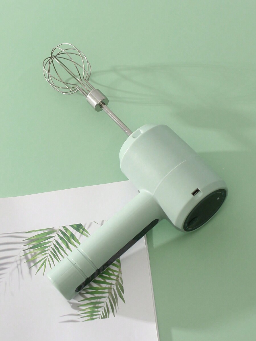 One 1200mah Rechargeable Handheld Electric Mixer, Household Whisk ...