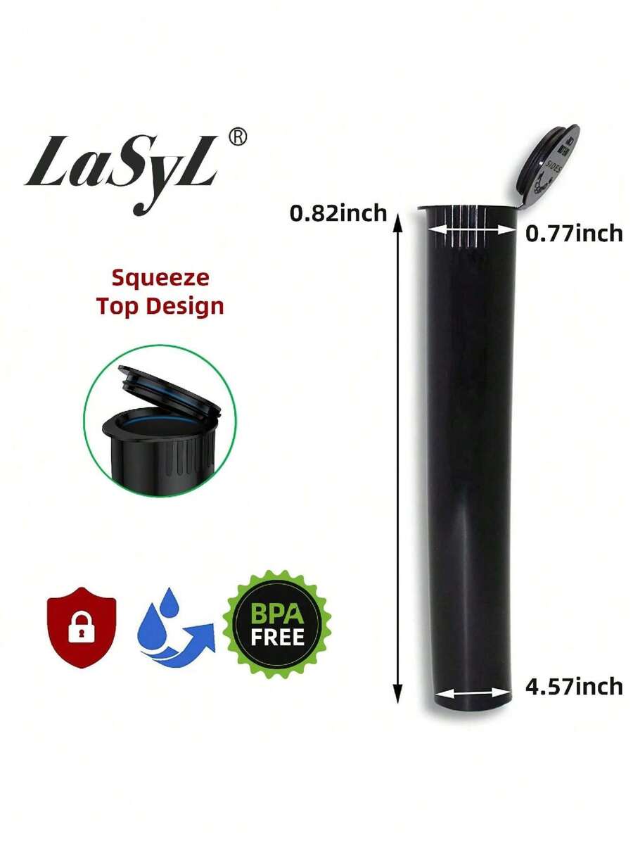 LaSyL 50PCS Cone Shaape Pop-Up Sealing Tube Cigarette Case Smoking ...