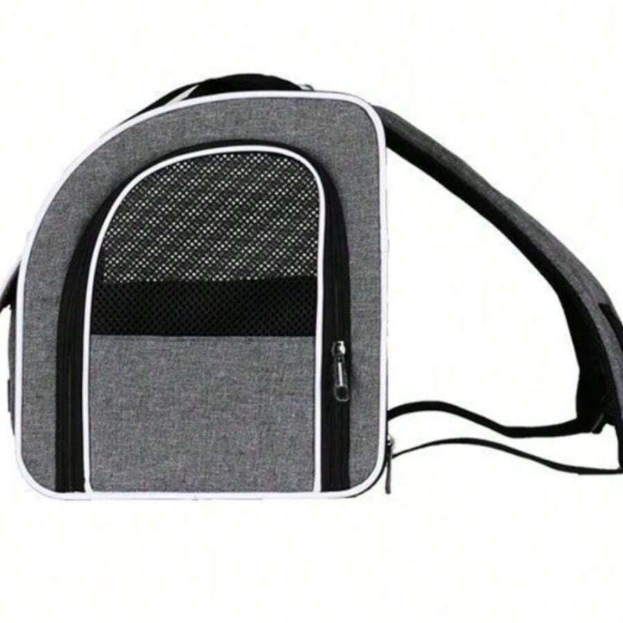 Large Cat Backpack Carrier With Cage Cover Portable Pet Outing Bag For ...