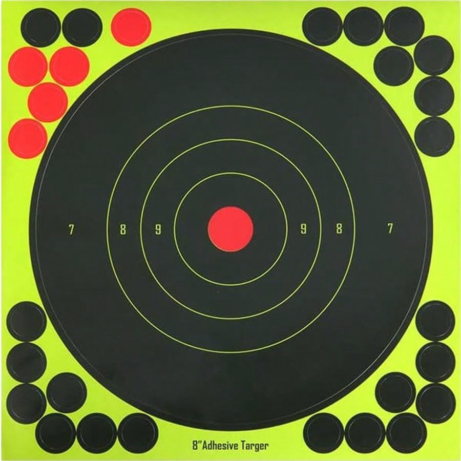10Sheets/Pcs Shooting Target Stickers, 8 Inch Paper Target, Splattered ...