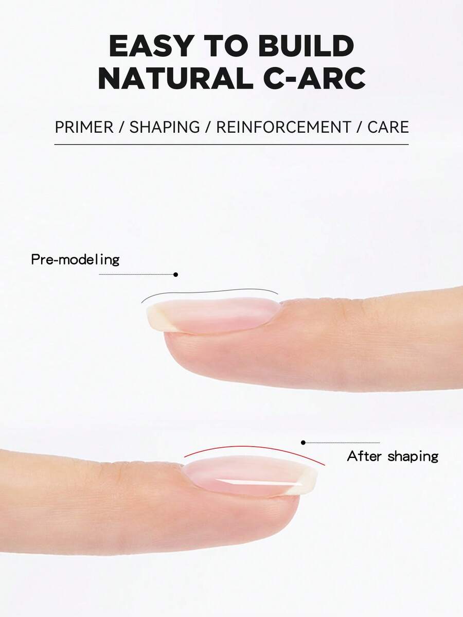 Nail Art Multi-Function Construction Base Gel, Four-In-One ...