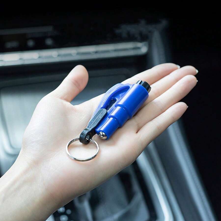 Car Window Breaker Tool, 2-In-1 Multifunctional Safety Hammer, Portable ...