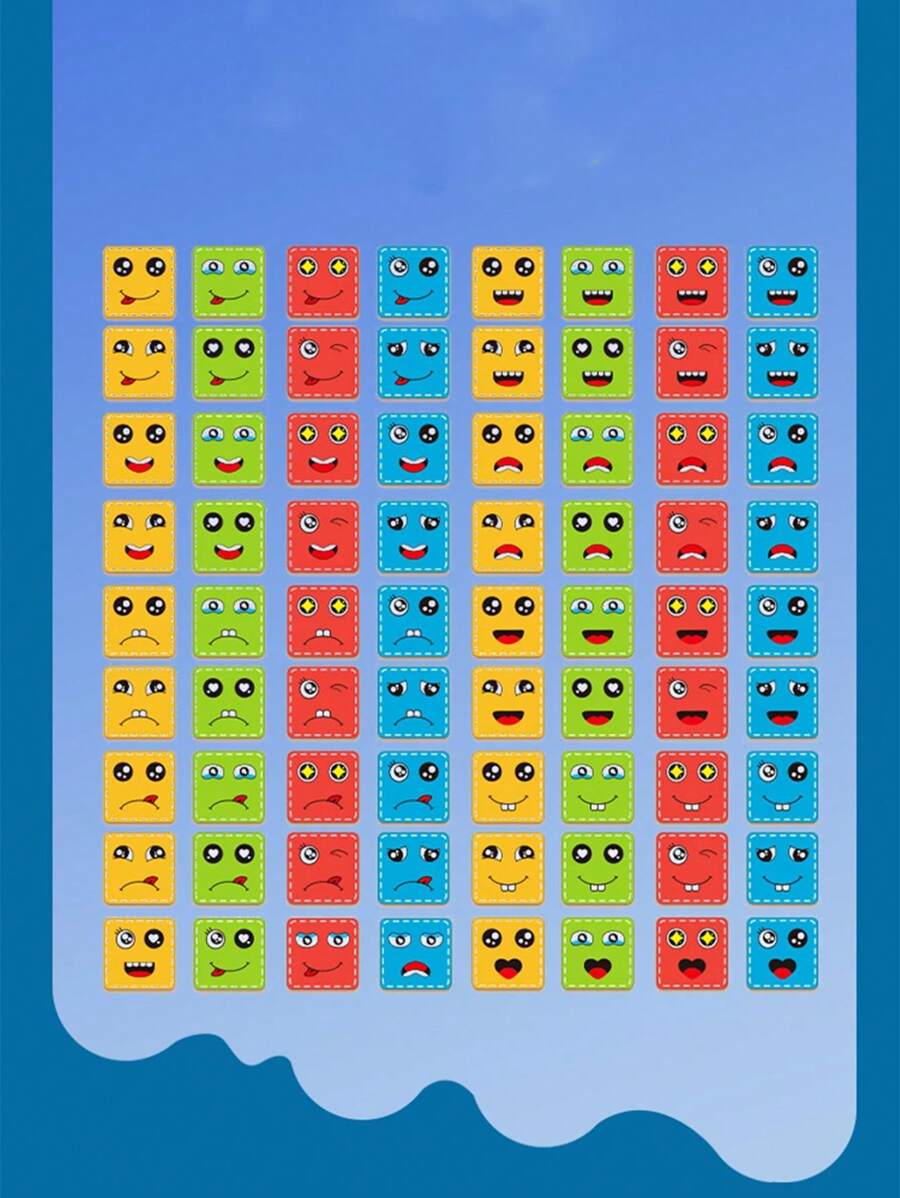 Kids Face Change Expression Puzzle Building Blocks Montessori Cube ... Kids Face Change Expression Puzzle Building Blocks Montessori Cube ...