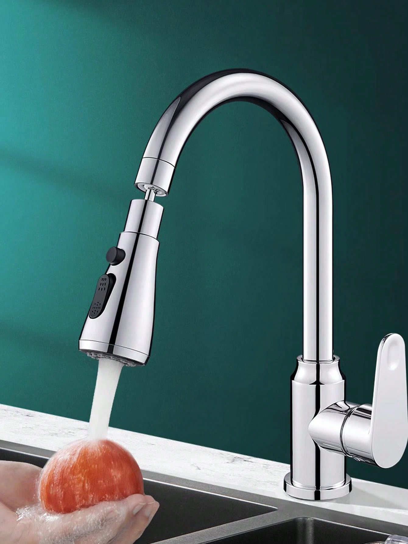 Kitchen Faucet Extension Hose Sprayer Aerator, Universal Connection ...