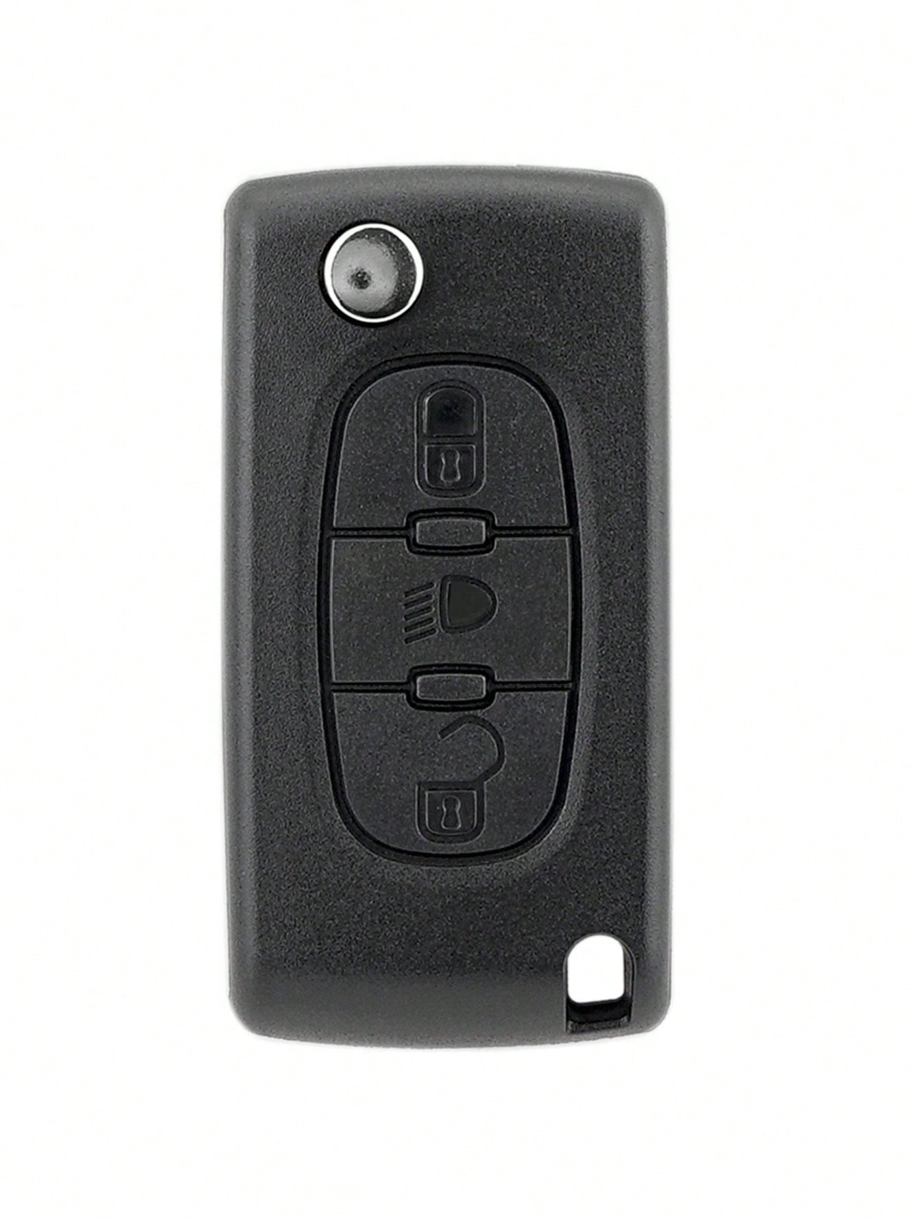 Flip 3 Buttons Remote Car Key Fob Shell Case Replacement Light CE0523 ...