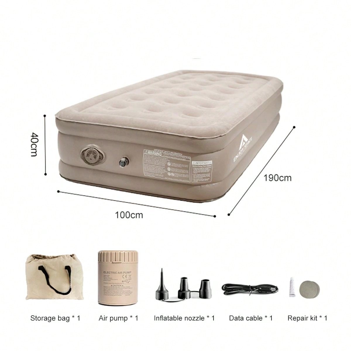 1pc Outdoor Inflatable Sleeping Pad Air Mattress Tent Camping Family ...