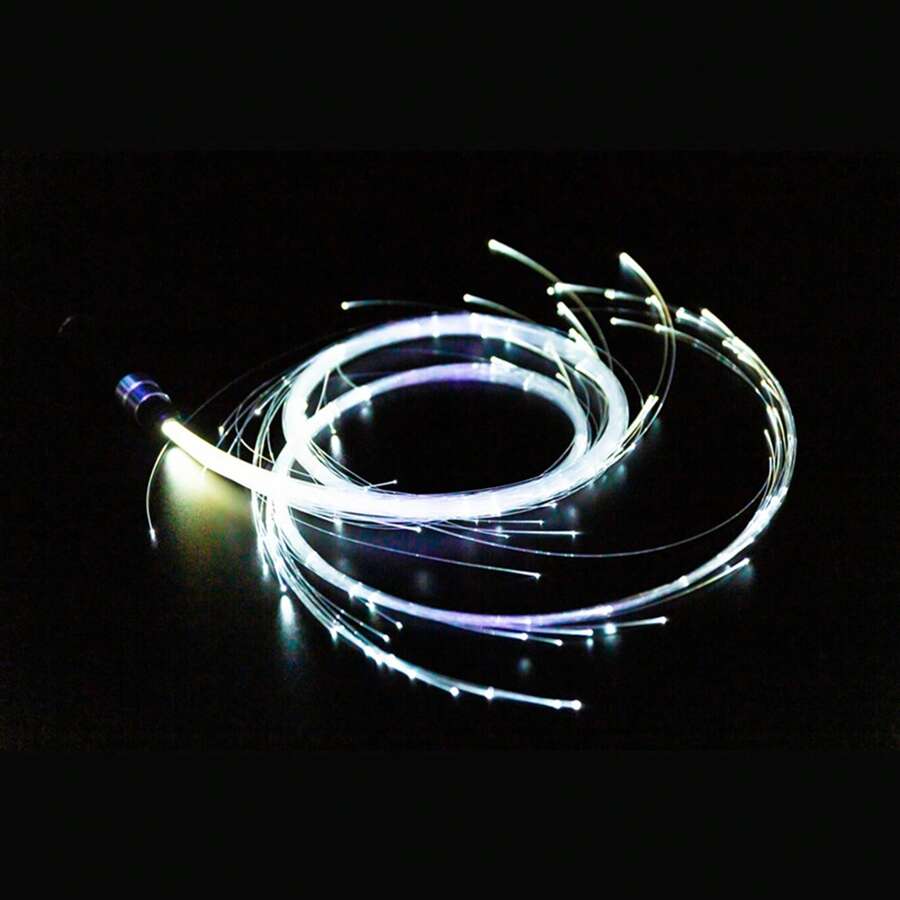 Dance LED Fiber Optic Whip Freely Swing The Whip 360° Rotation For ...