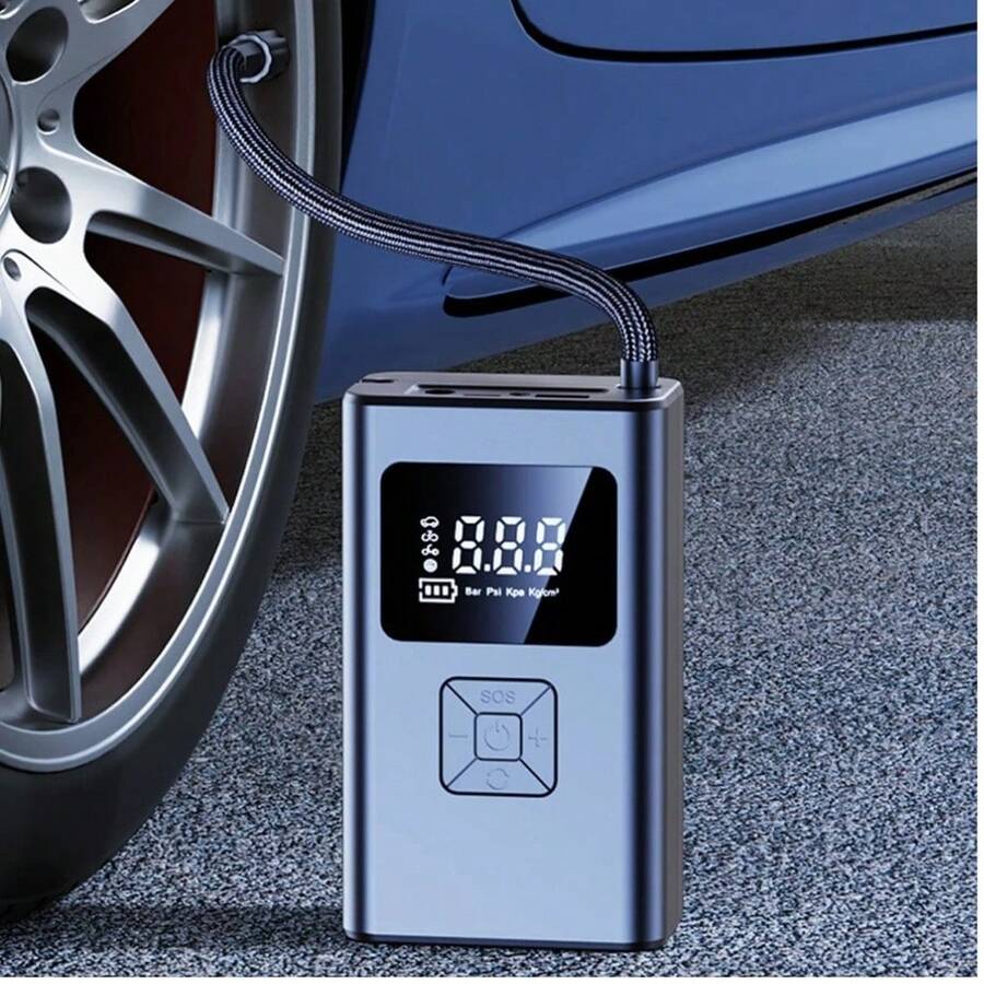 Cordless Car Tire Inflator Air Compressor Pump 12V Portable Cordless ...