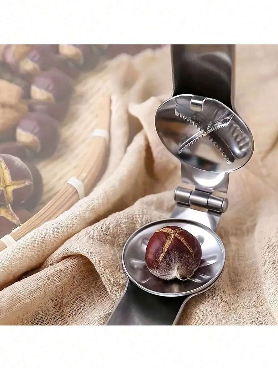 1pc Chestnut Opener Stainless Steel Chestnut Peeling Artifact Open Raw ...