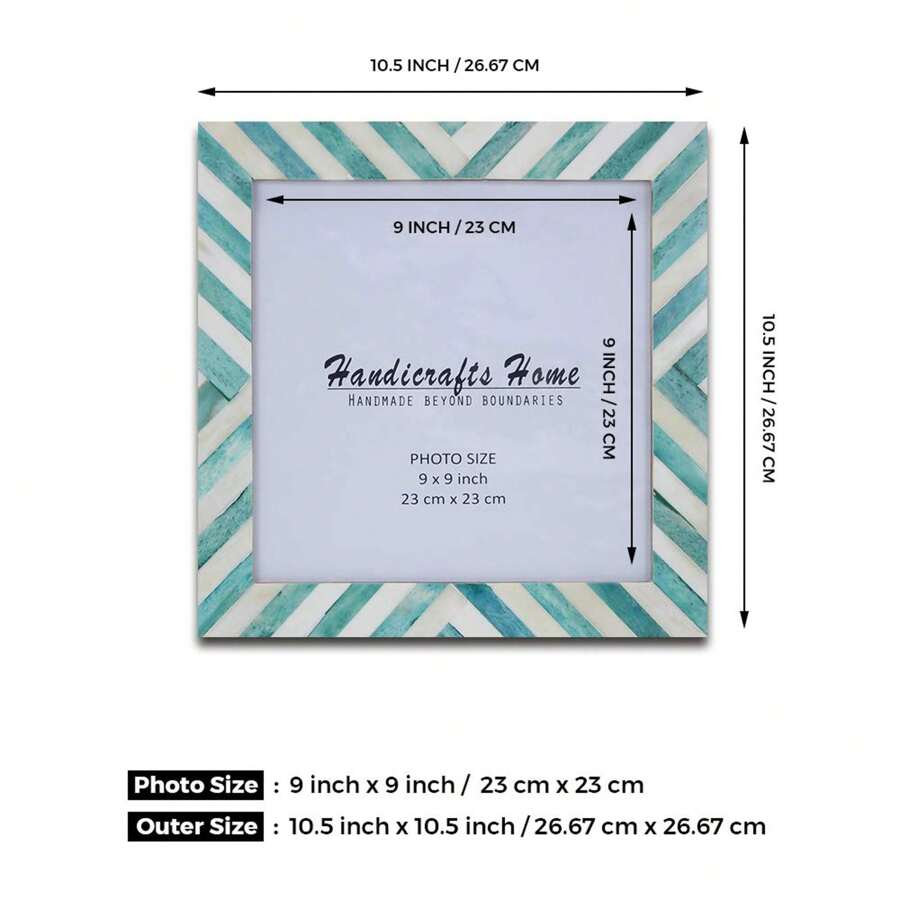 Handicrafts Home 9x9 Photo Picture Frames, Art Wall Hanging Decor ...