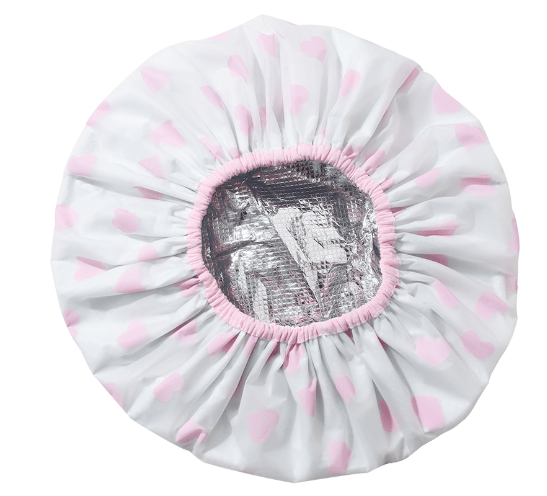 Self-Heating Hair Mask Cap With Tin Foil & Double Layers, Waterproof ...