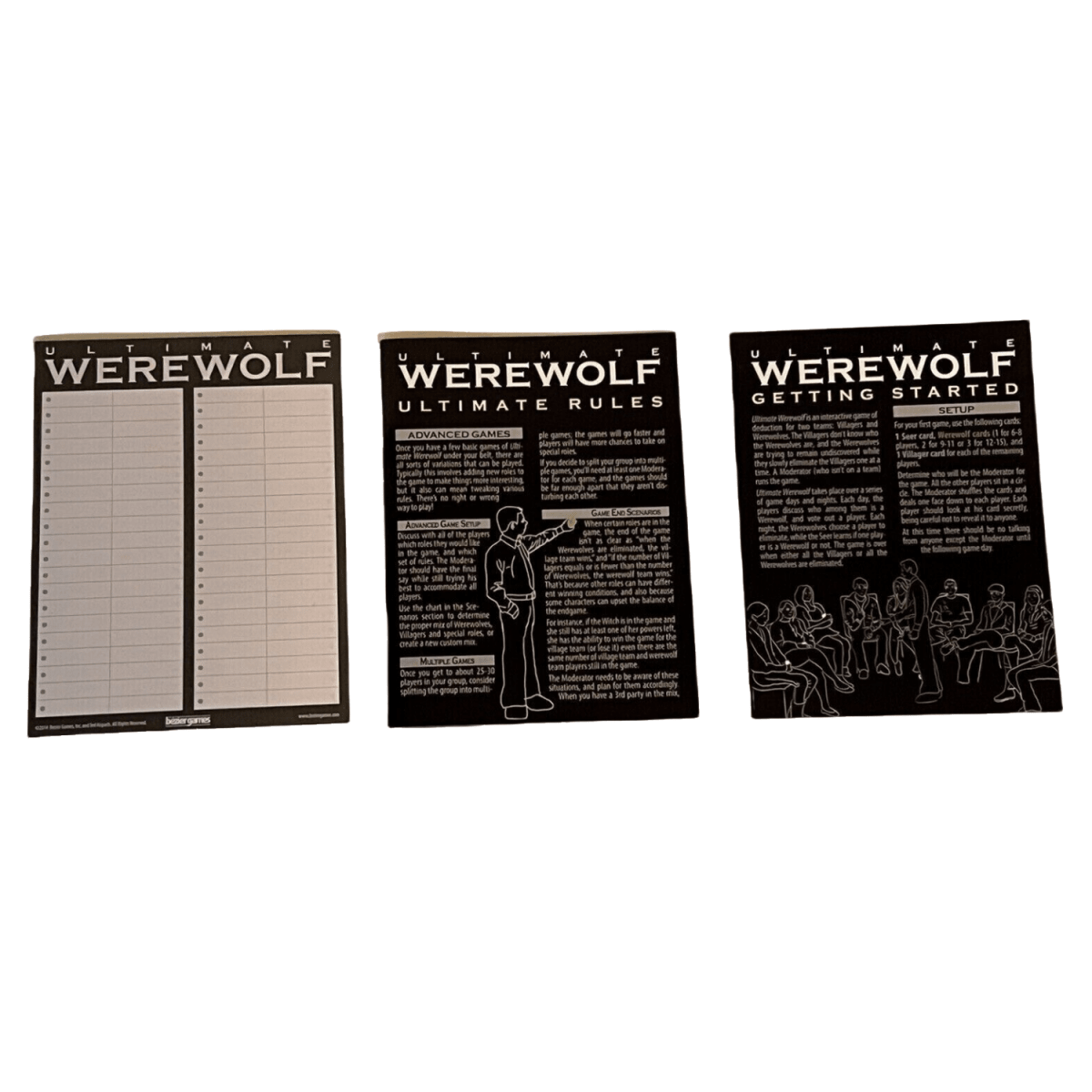 The Ultimate Werewolf Board Game, Role-Playing Fast-Paced Party Game ...