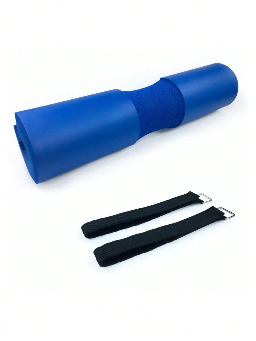 1pc Barbell Sponge Anti-Slip Pad & 2pcs Safety Strap For Protecting ...