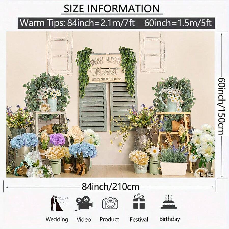 Easter Decoration 2024 Photography Background Spring Rabbit Eggs For ...