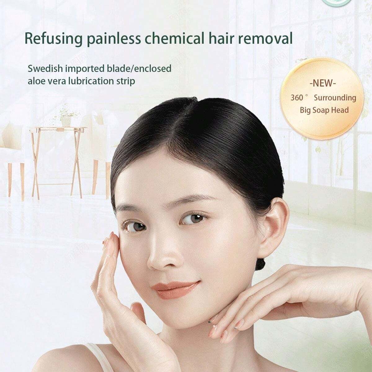 1pc Body Hair Removal Safety Razor For Women's Leg Hair And Underarm ...