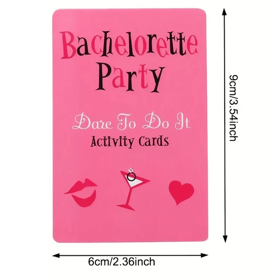 1pc Bachelorette Party Card Games(52pcs Cards) Dares Cards For Night ...