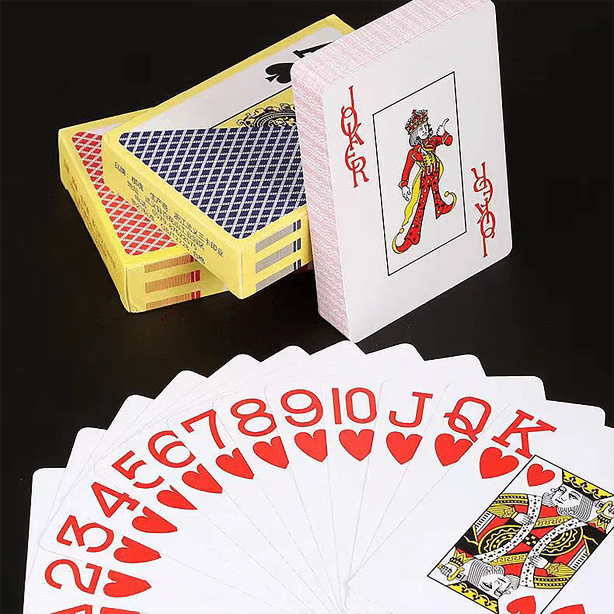 Blue Core Paper Poker Cards, Playing Cards Game Tools, Family Game ...