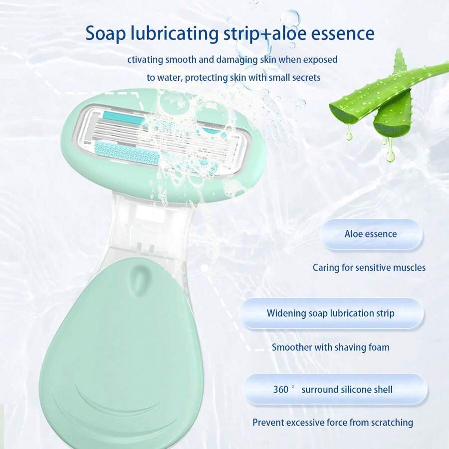 1pc Body Hair Removal Safety Razor For Women's Leg Hair And Underarm ...