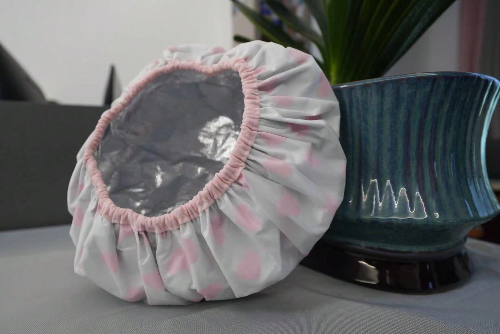 Self-Heating Hair Mask Cap With Tin Foil & Double Layers, Waterproof ...