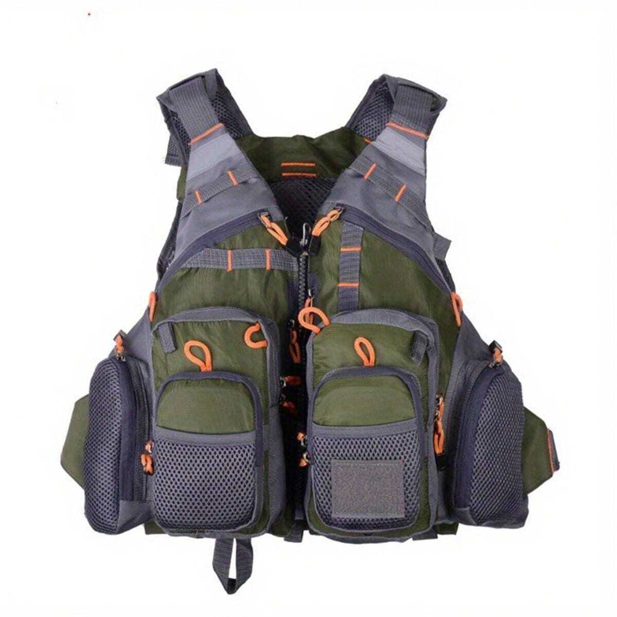 Rock Fishing Vest, Lure Fishing Suit, Fishing Life Jacket, Multiple ...