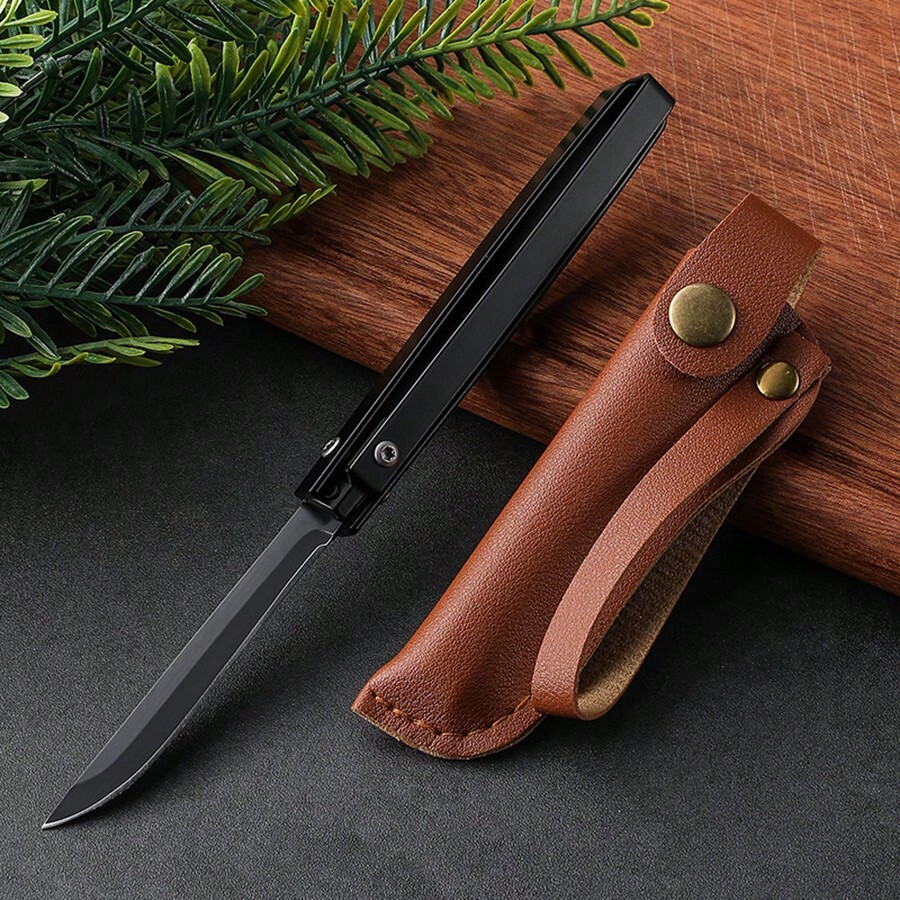 1pc New Creative 2 In 1 Multifunctional Mechanical Folding Knife, With ...