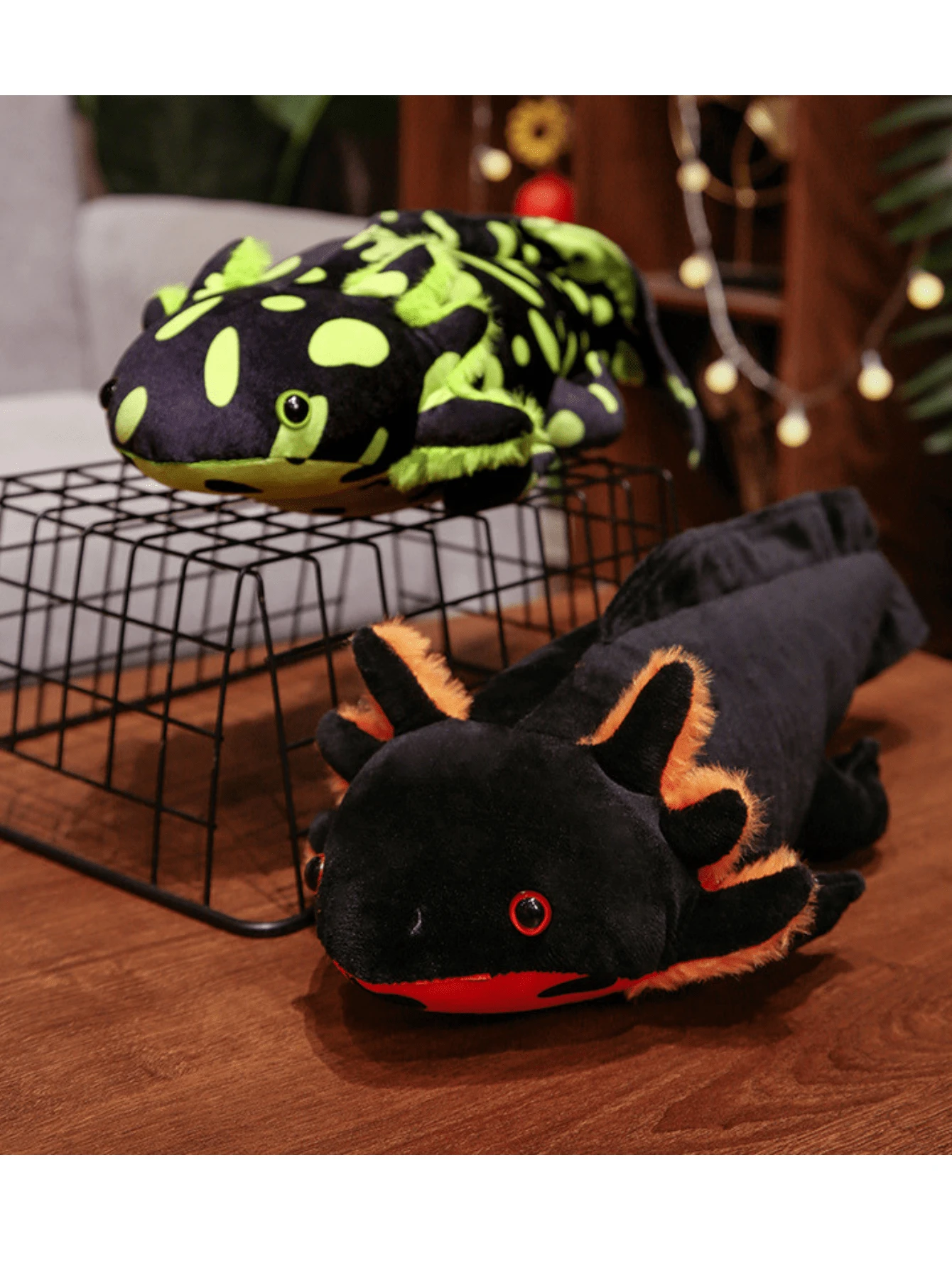 80cm/31.5in Cartoon Axolotl Plush Toys Realistic Ambystoma Creepy ...