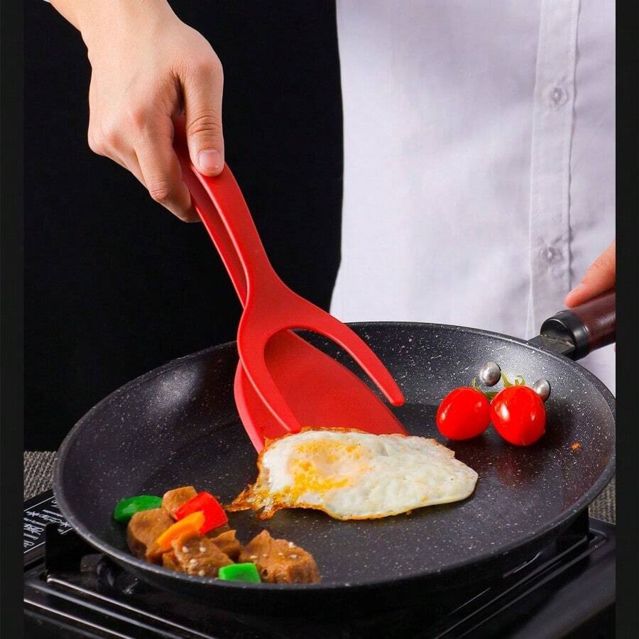 Pancake Toast Fried Egg Turner 2 In 1 Kitchen Utensil With Egg Flipper ...