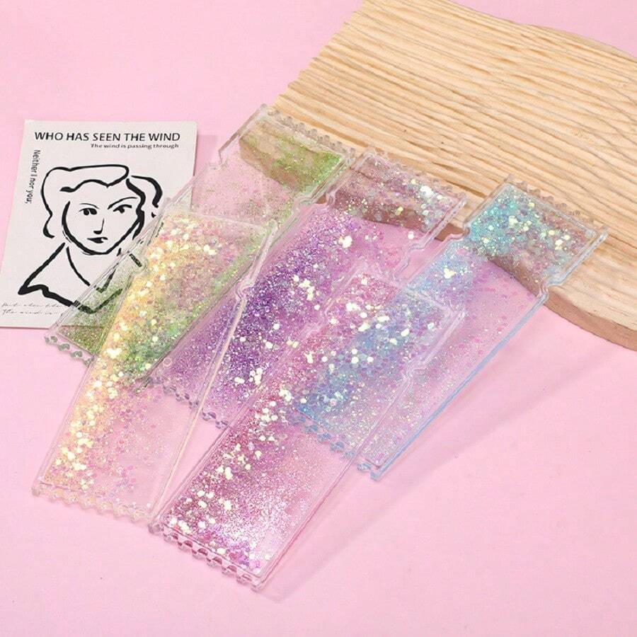 Blank Acrylic Mahjong Tiles, Sandpaper, Bookmark, Diy Liquid Motion ...