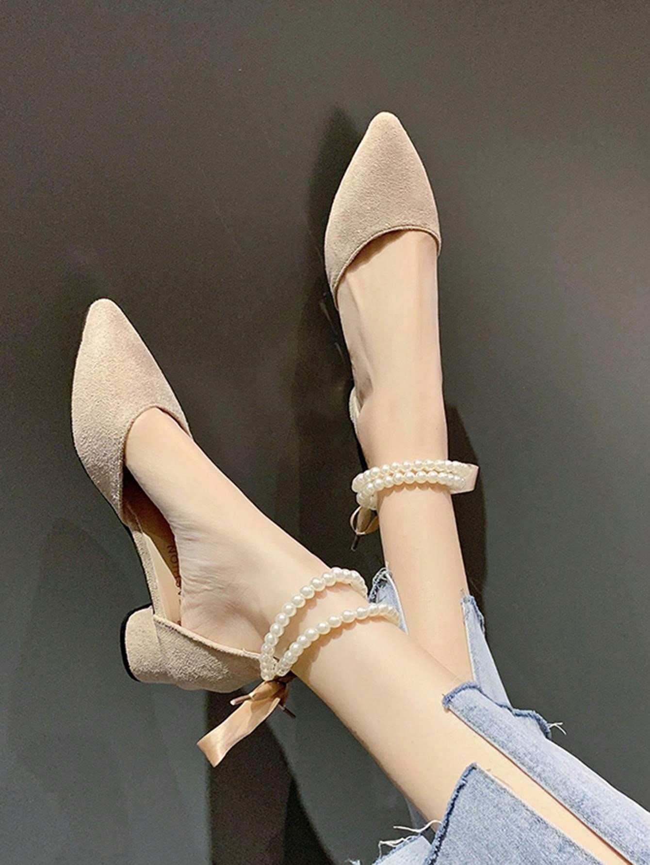 Nuevos Zapatos De Novia Con Punta Para Mujeres De Verano 2024, Con ...