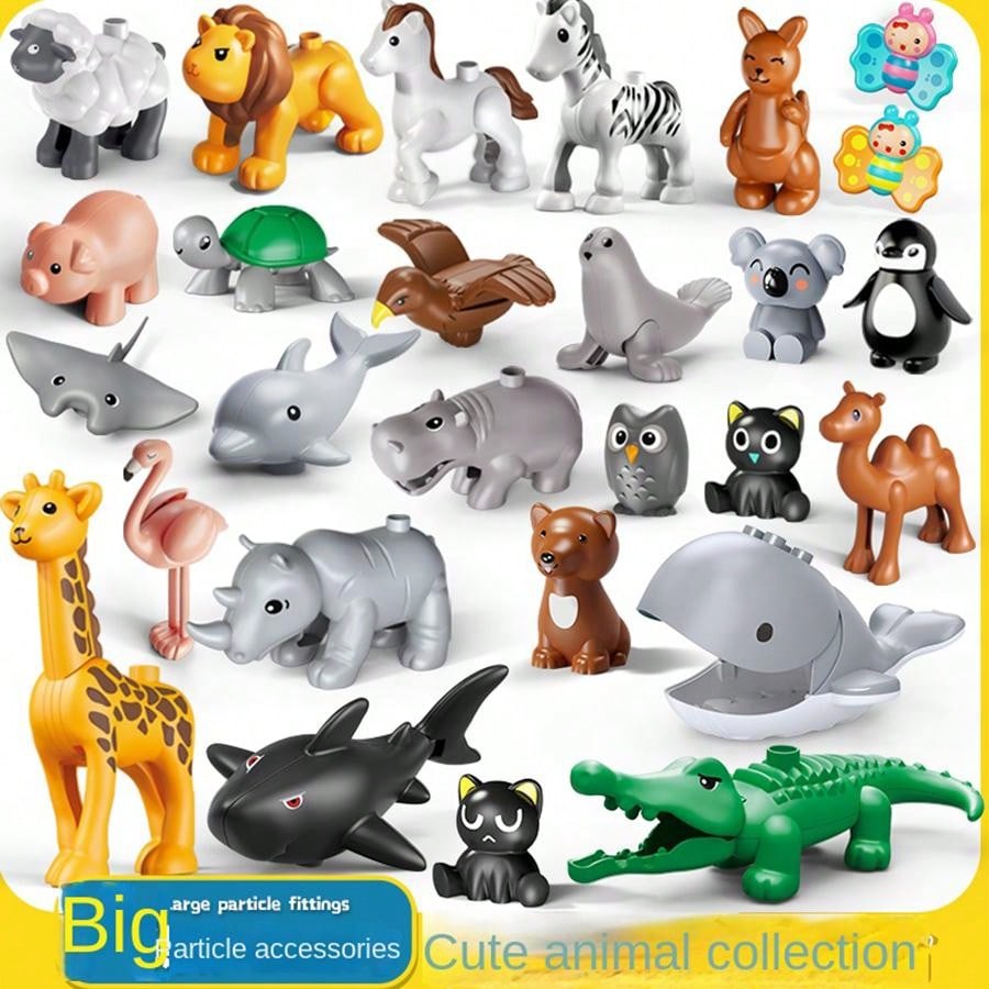 DIY Assembly Of 25 Animal Building Block Models: Enhancing Cognitive ...