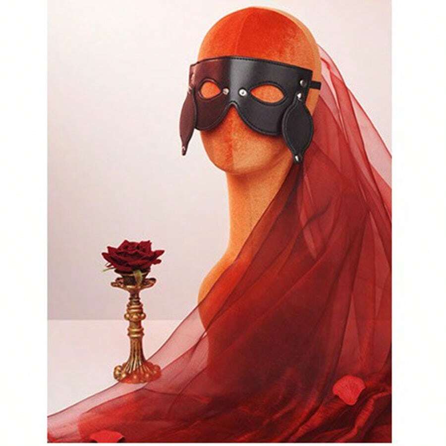 New Party Game Eye Mask For Role-Playing With Removable Eye Patches Fox ...