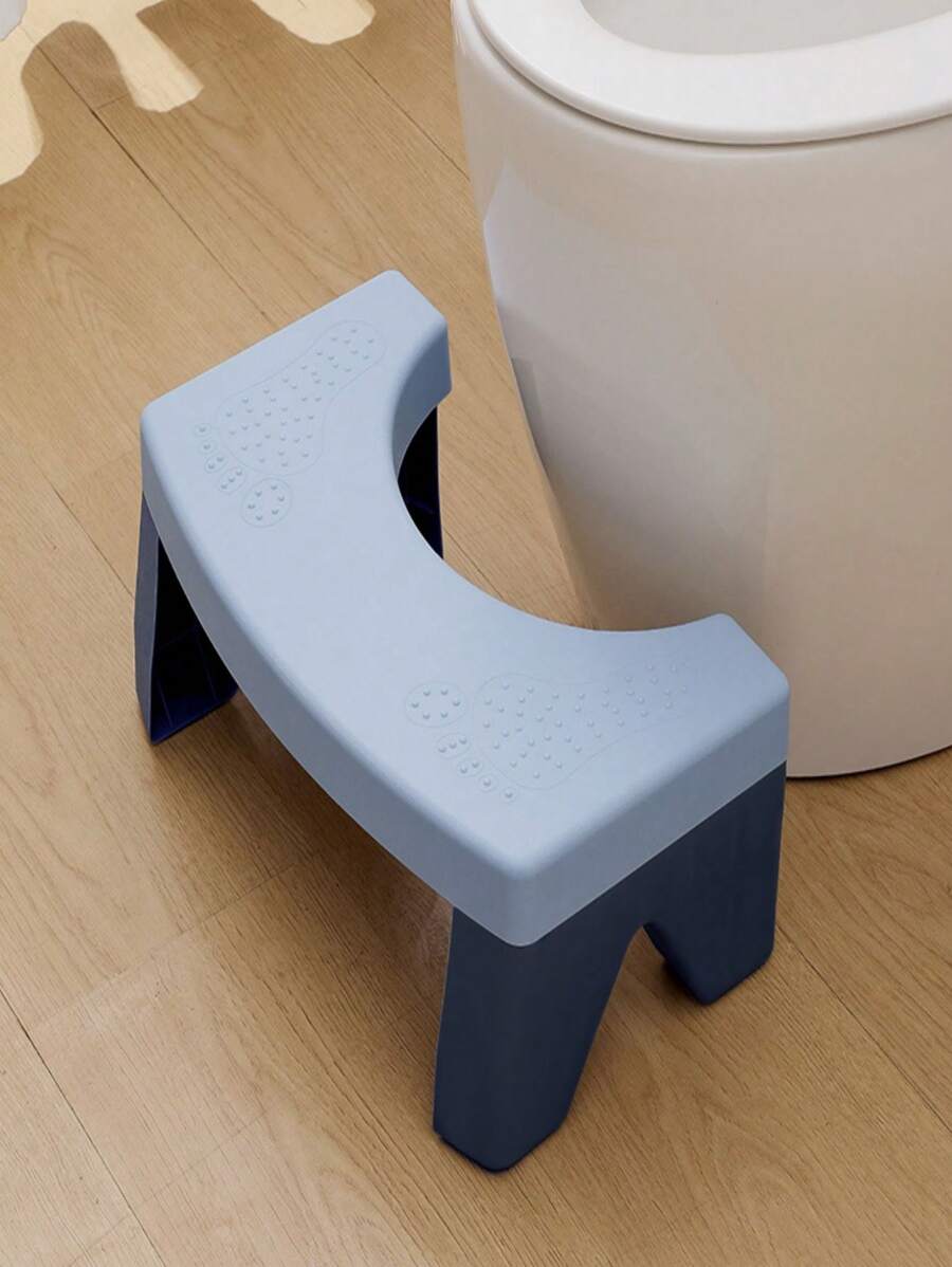 Toilet Step Stool, Bathroom Squatting Stool For Adults, Foot Rest Stool ...